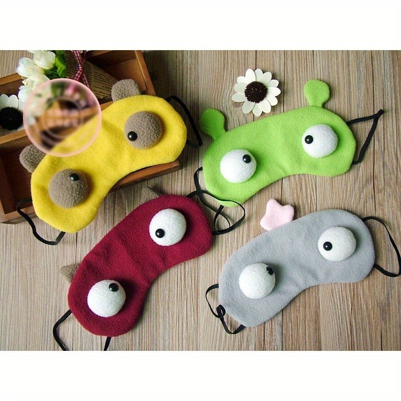 Eye Mask Cute Cute Cartoon Eye Mask Sleep Shading Eye Protection ...