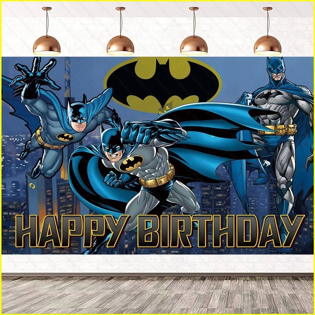YYDS Batman Birthday backdrop banner tapestry party decoration photo ...