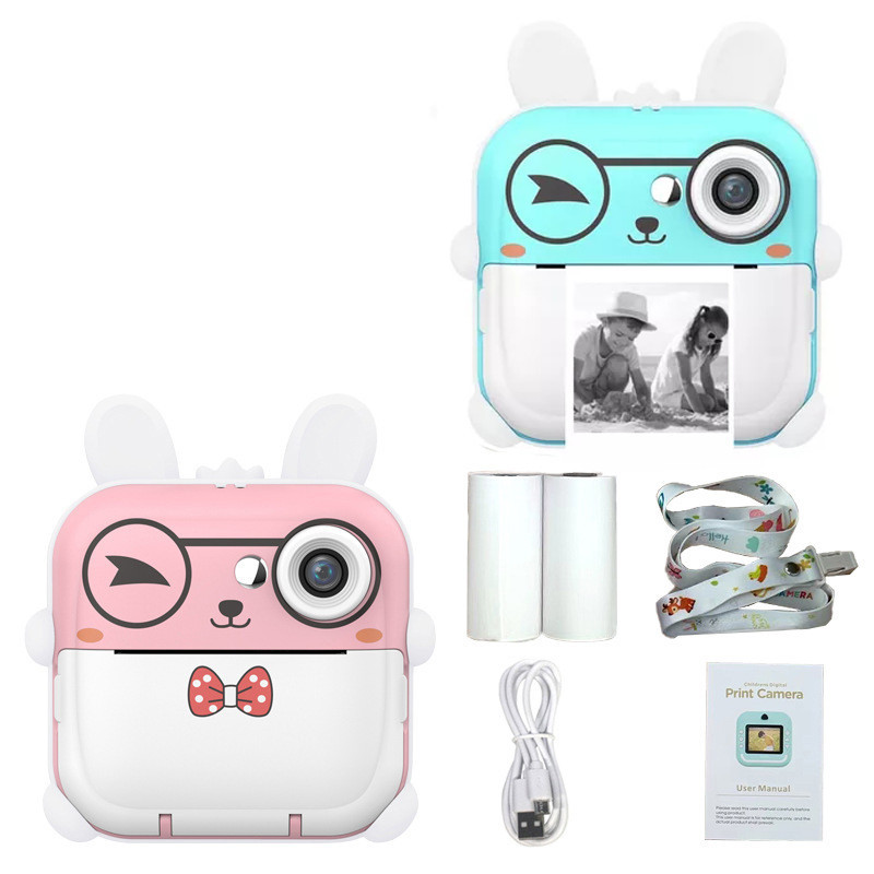 Q5 rabbit Polaroid thermal printing camera, children's camera, high ...