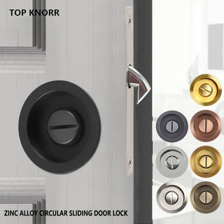 TOP KNORR Modern Invisible Hidden Hook Door Lock Zinc Alloy Sliding ...