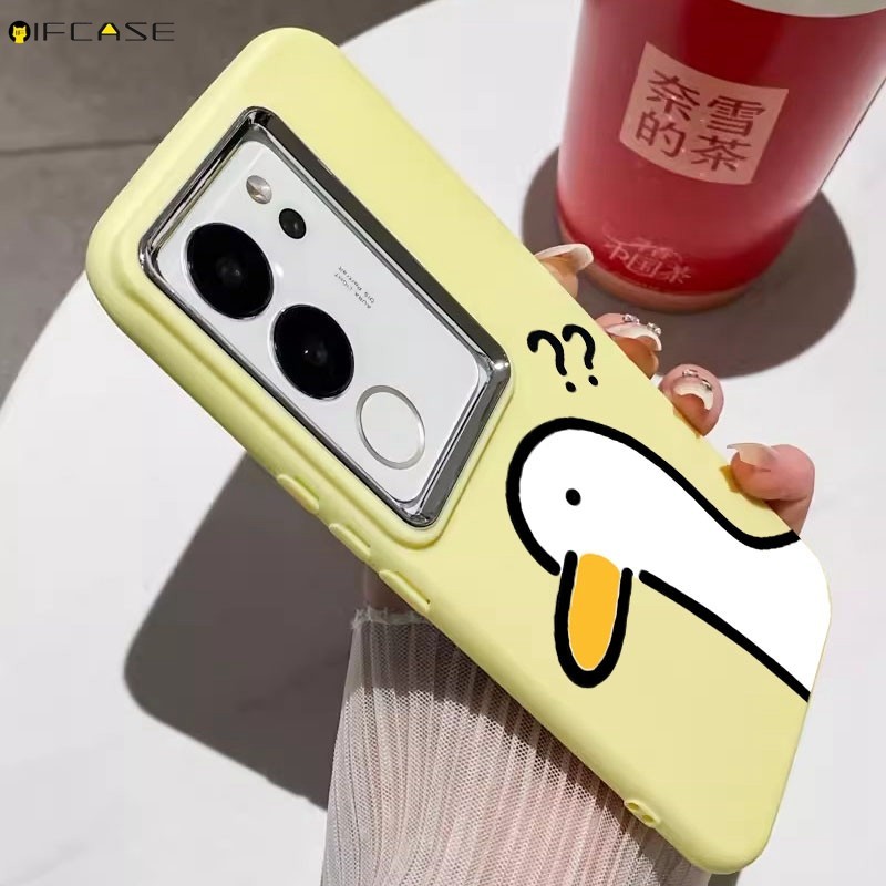 For iQOO 12 11 10 Neo 9 8 Pro 11S 7 6 SE Phone Case ins Funny Question ...