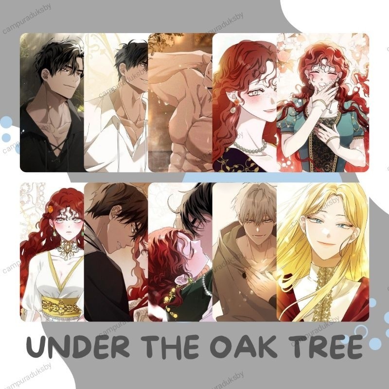 Glossy Card ️ Photocard Under The Oak Tree Manhwa Light Novel - Manhwa ...