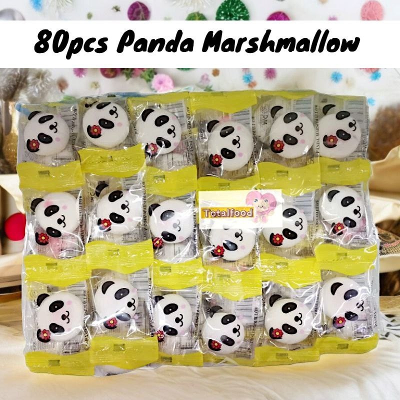 Panda Marshmallow filled with Fruit Jam soft cute Radom color熊猫棉花糖 ...