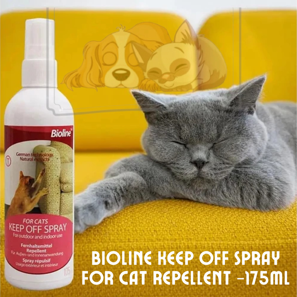 Bioline Keep Off Spray Cat Repellent 175ml | Shopee Malaysia