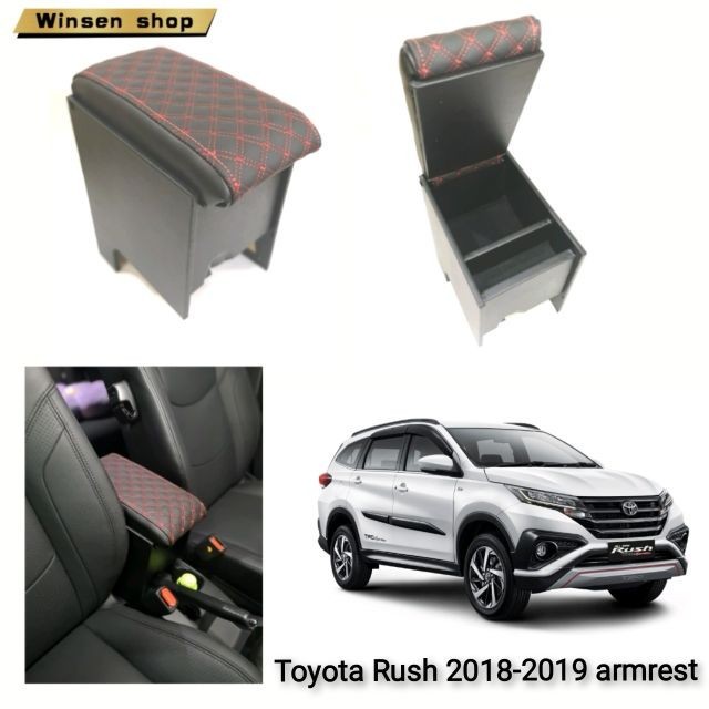 Toyota rush 2018-2019 armrest console box win | Shopee Malaysia