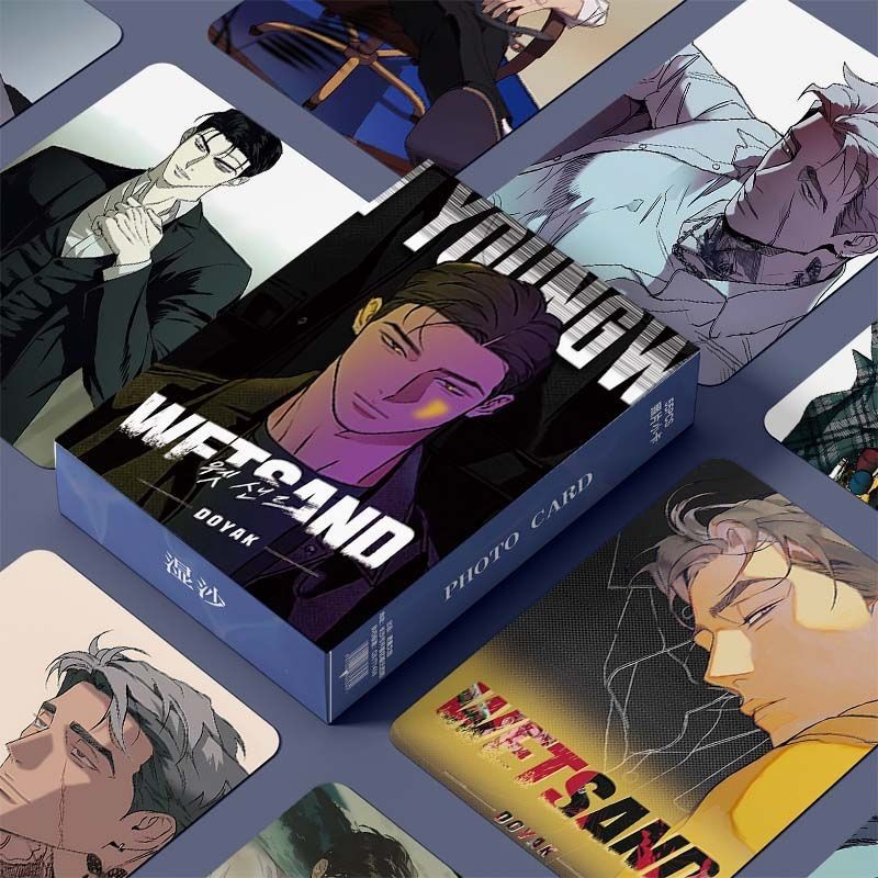 Korean BL Manhwa Wetsand 3 Inches Card Anime Bookmark Taejoon Joseph ...