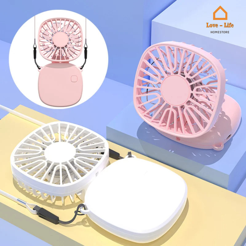 High Quality 180 Degree Foldable Square Plastic Halter Fan/ Portable ...