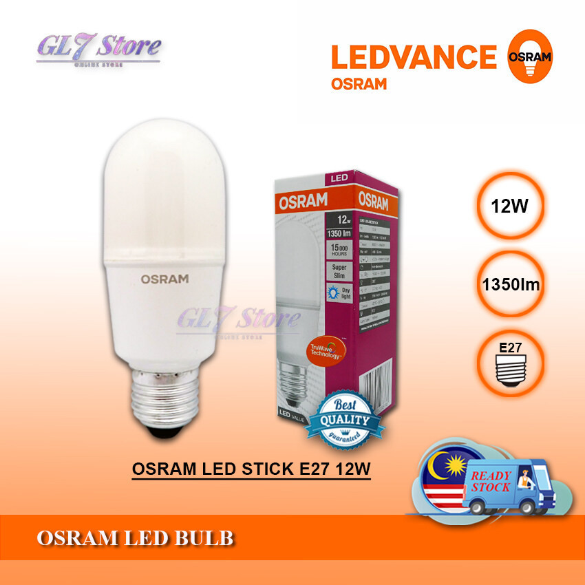 OSRAM LED VALUE STICK BULB 12W E27 220-240V | Shopee Malaysia