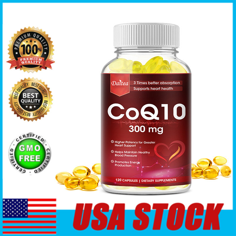 Coenzyme Q10 300 mg Supports Heart Health, Cardiovascular Health ...