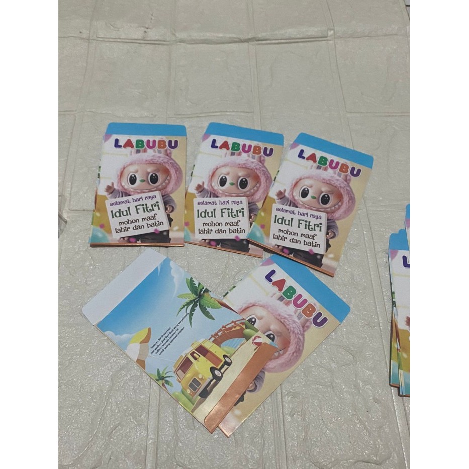 VIRAL PUMPKIN CARTOON AMPAU 100 SHEETS medium Eid envelopes UK 11X7 CM ...