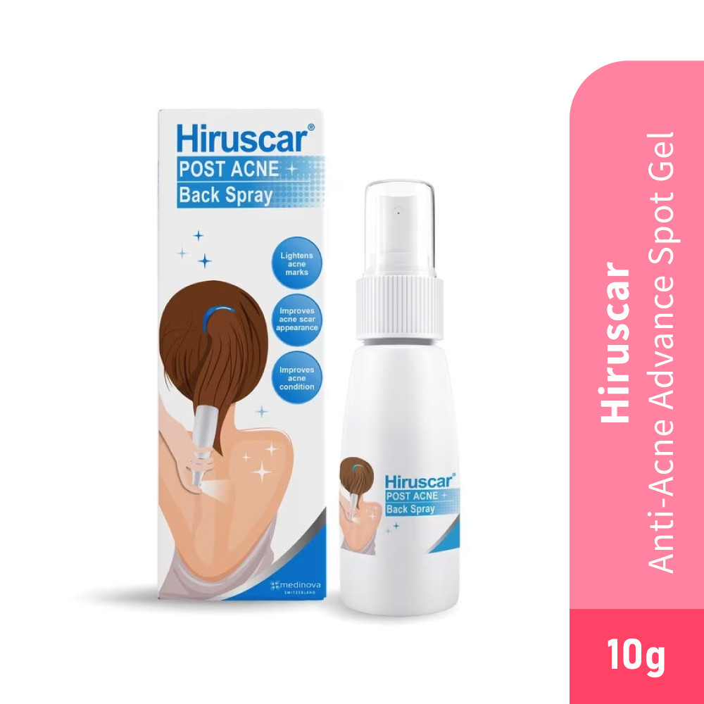 HIRUSCAR Post Acne Back Spray 50ml- Acne Spray , Spray, Acne Scar ...