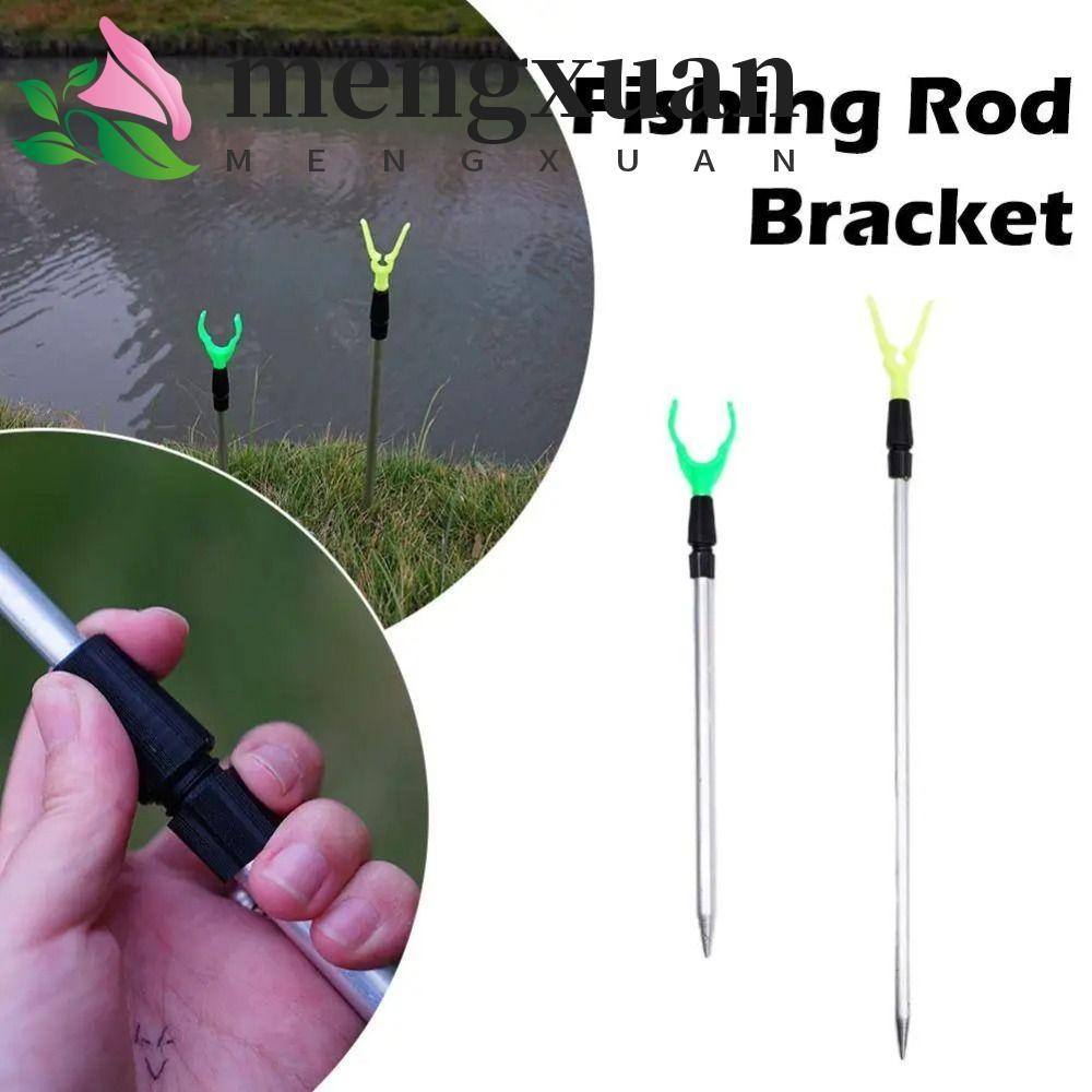 MENGXUAN Telescopic Fishing Stand, Aluminum Alloy Telescopic Fishing ...