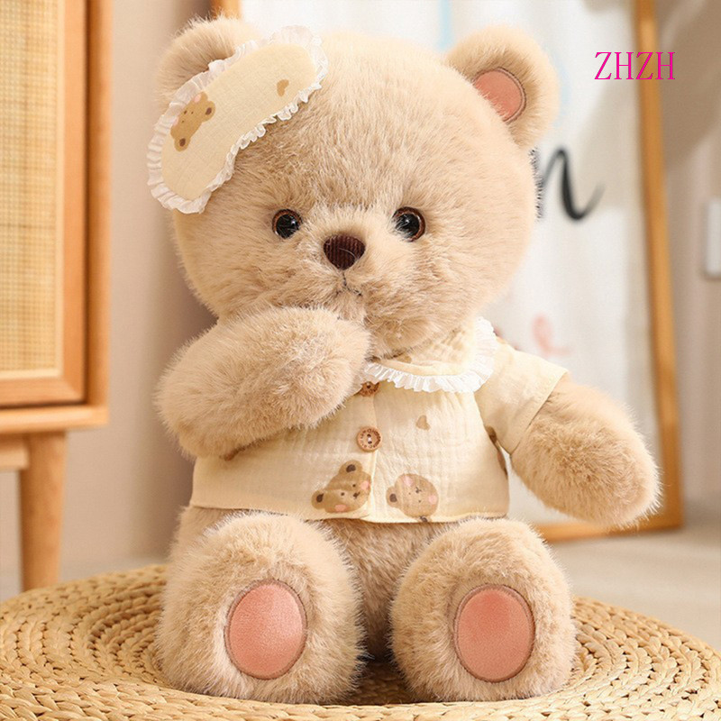 [ZH] Soft Golden Mink Plush Cute Plush Toy Rabbit Bear Plush Toy Hug ...
