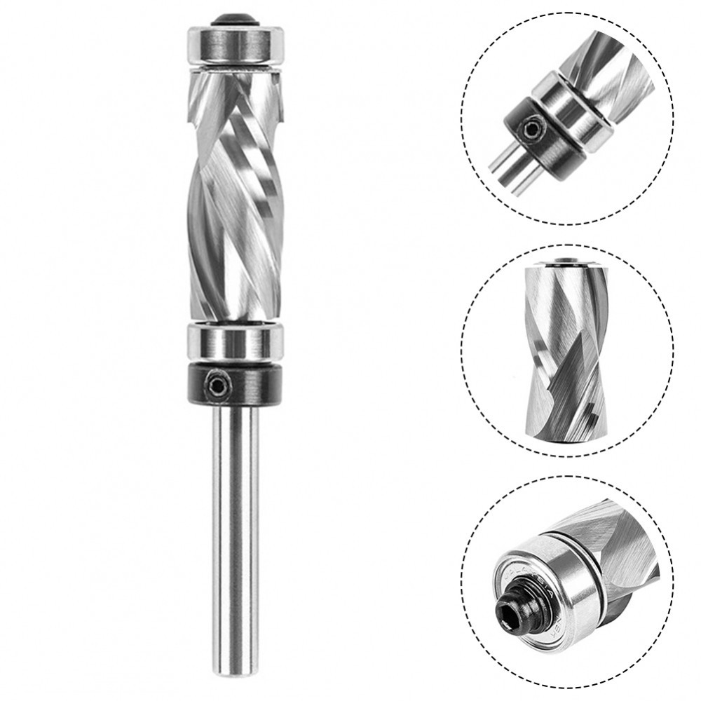 【SWTDRM】Widespread Compatibility Spiral Flush Trim Router Bit for ...
