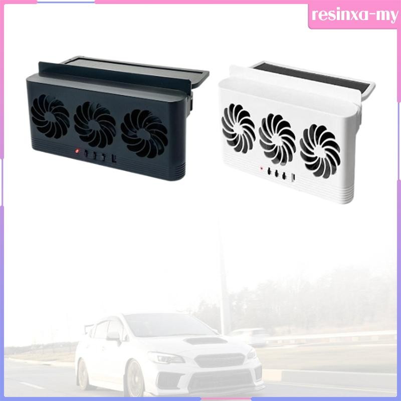 [ResinxaMY] Car Window Exhaust Fan Vehicle Ventilation Fan Strong Fan ...