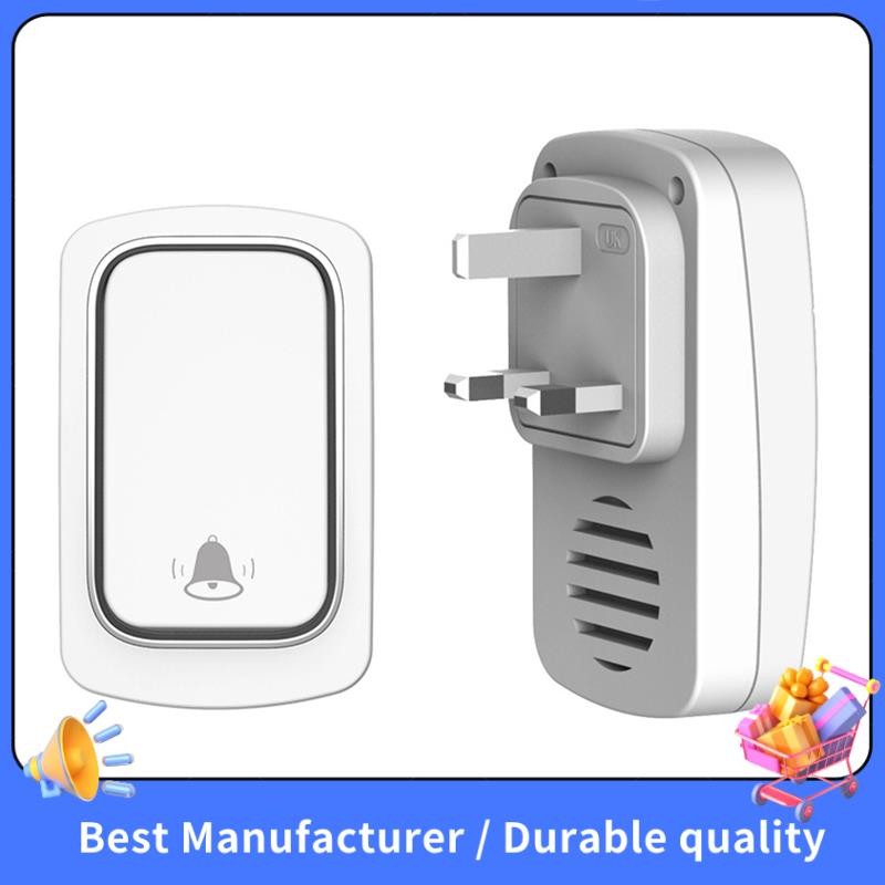 【NEW】Self Powered Wireless DoorBell No Battery Waterproof Door Bell ...