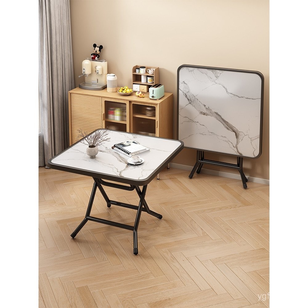 Folding Table Household Small Apartment Dining Table Rental Room ...