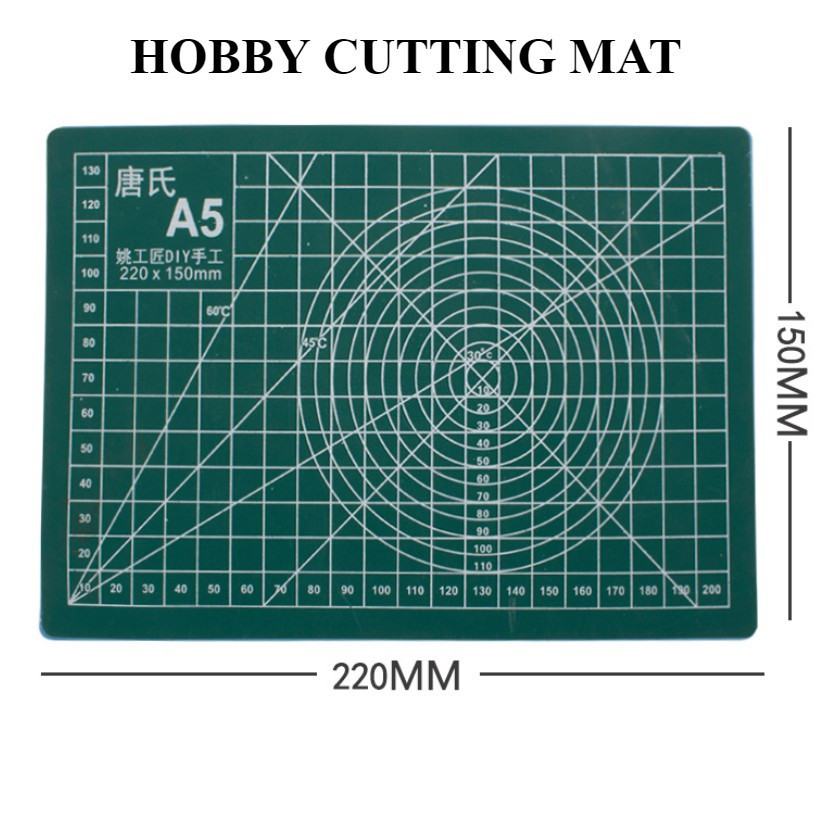 [HOBBY TOOLS] GUNPLA HOBBY CUTTING MAT - A3 / A4 / A5 SIZE CUTTING MAT ...