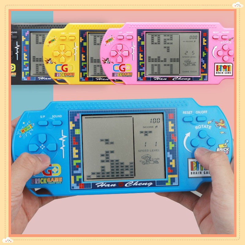 3.5 Inch Large Screen Classical Tetris Bricks Game Arcade Gameboy Game ...