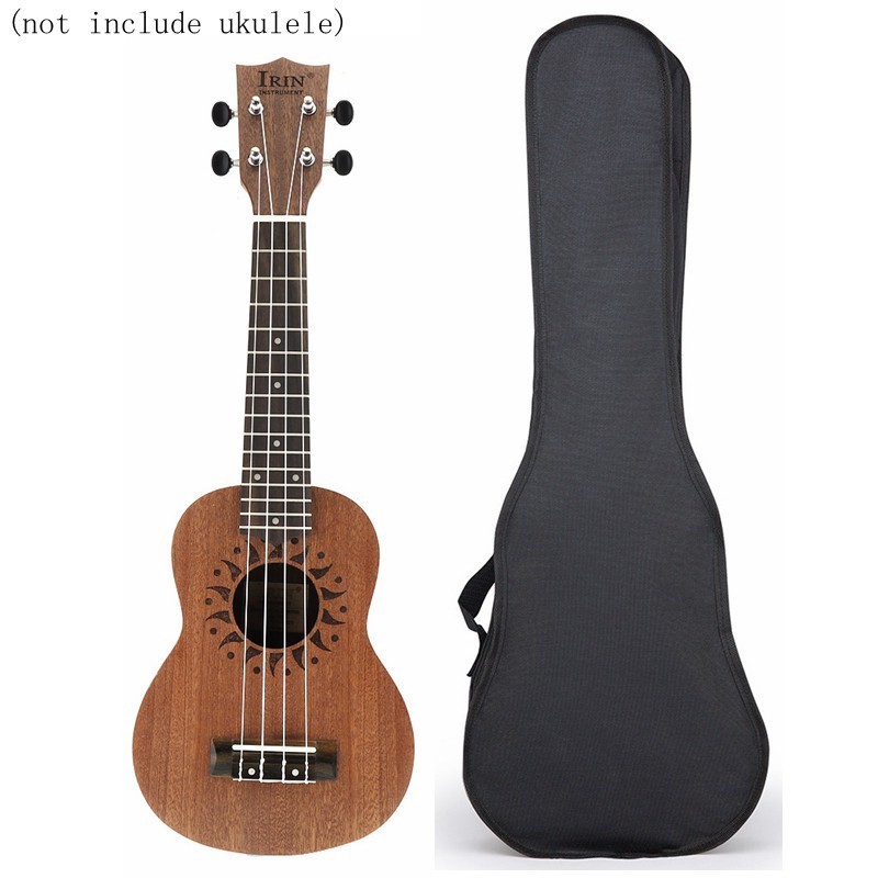 🎼Pos Segera🎸 Ukulele Bag 21/23/26 Inch Black Portable Soft Case ...