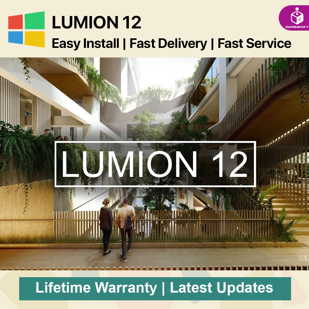 [PC] LUMION 12 PRO & 11/10/9/8 PRO w VIDEO GUIDE PROVIDED [EASY INSTALL ...
