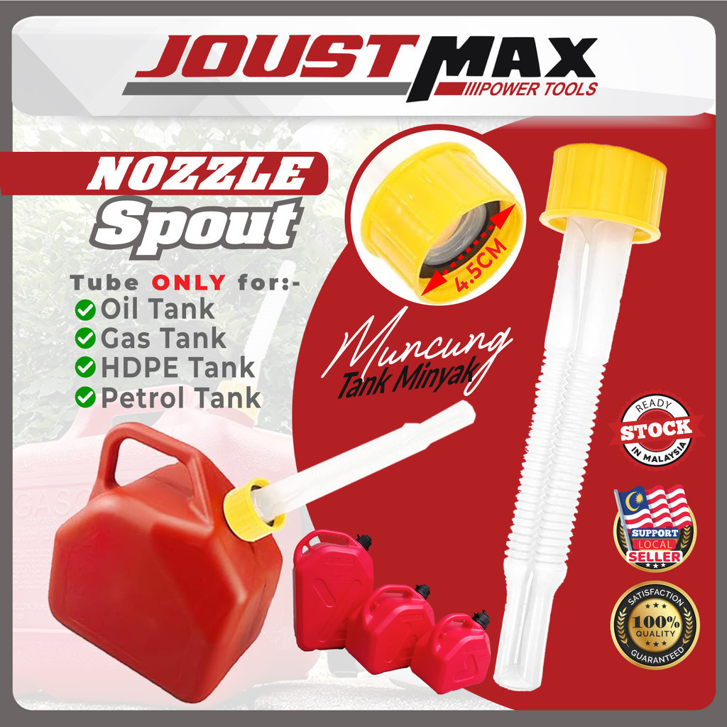 Nozzle Spout Tube for Oil Tank Gasoline Container Oil Pourer Nozzle Cap ...