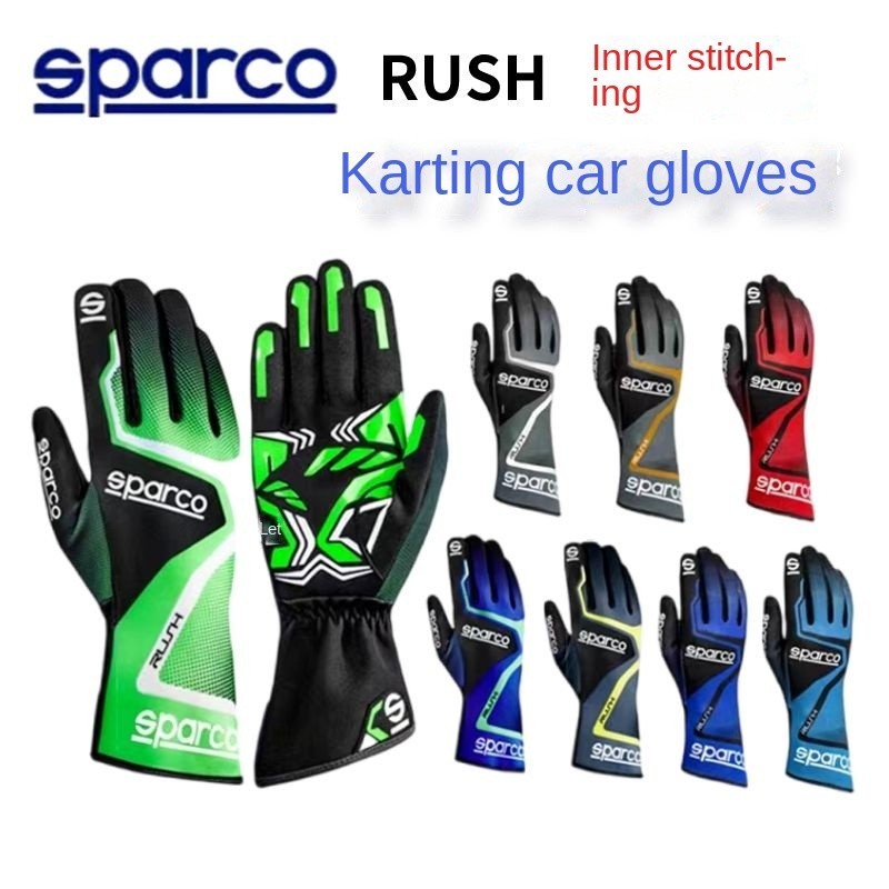 Sparco RUSH Kart Racing Gloves Silicone Anti-slip Breathable Wear ...
