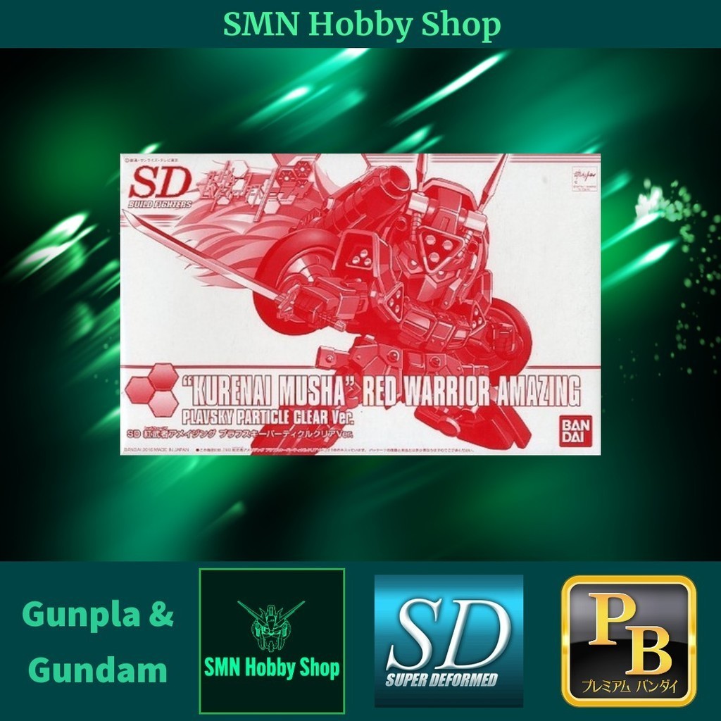 SD Kurenai Musha Red Warrior Amazing Plavsky Particle Clear Limited ...