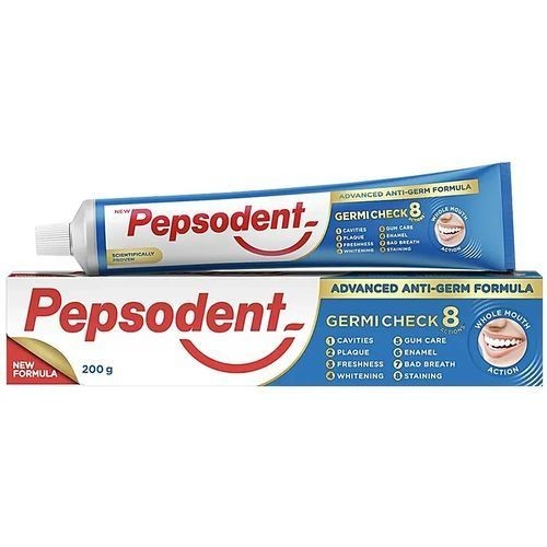 Pepsodent Germicheck Plus 12h Germ Protection Toothpaste 200g | Shopee ...
