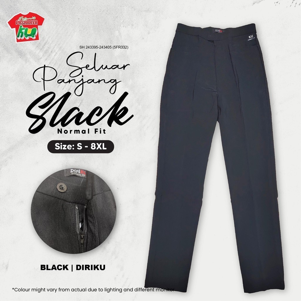 Seluar Slek Wanita | Slack Pants Women | Formal Work Pants | Normal fits | Shopee Malaysia