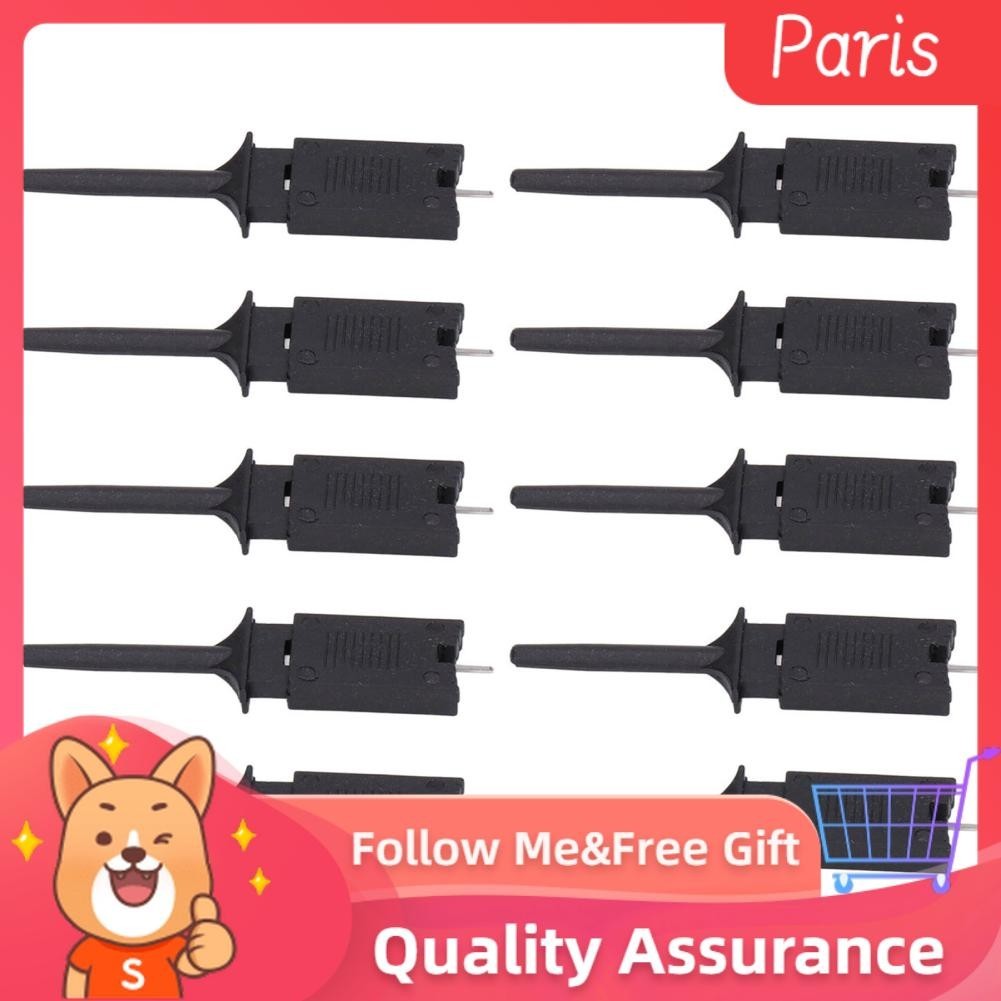 Superparis 10Pcs Mini Grabber Test Hook Clips SMD IC Jumper Probe ...