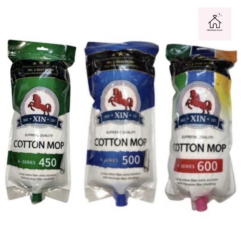 XIN HORSE BRAND A-SERIES COTTON MOP / MOP LANTAI PUTIH | Shopee Malaysia