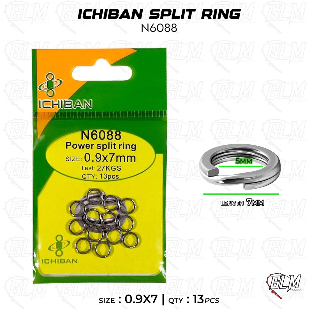 ICHIBAN N6088 POWER SPLIT RING FOR FISHING | Shopee Malaysia