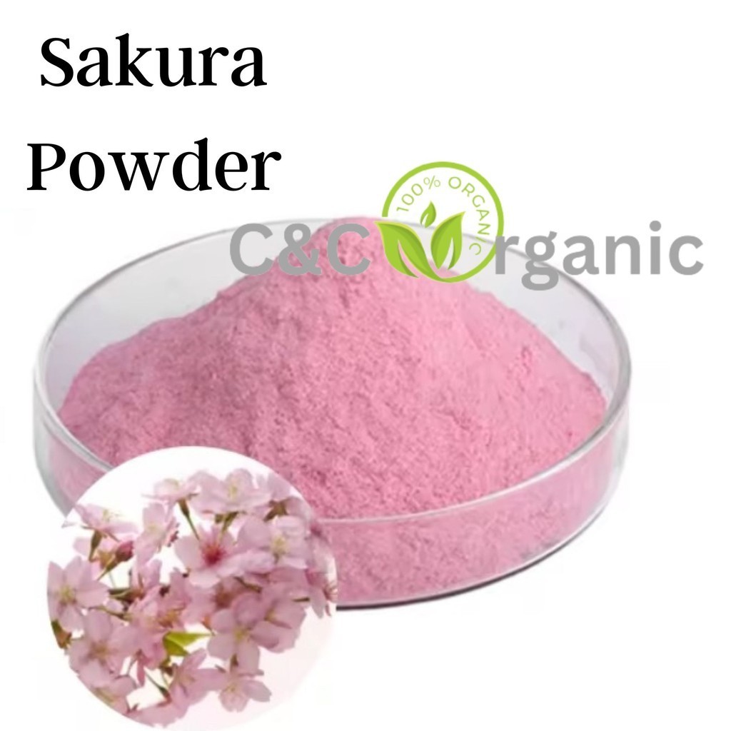 Sakura Powder Japan 1KG BORONG WHOLE 批发 樱花粉 粉红 纯天然蔬果色粉 Fruit vegetable ...