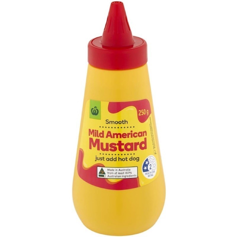 Woolworths Mild American Mustard 250g | Shopee Malaysia