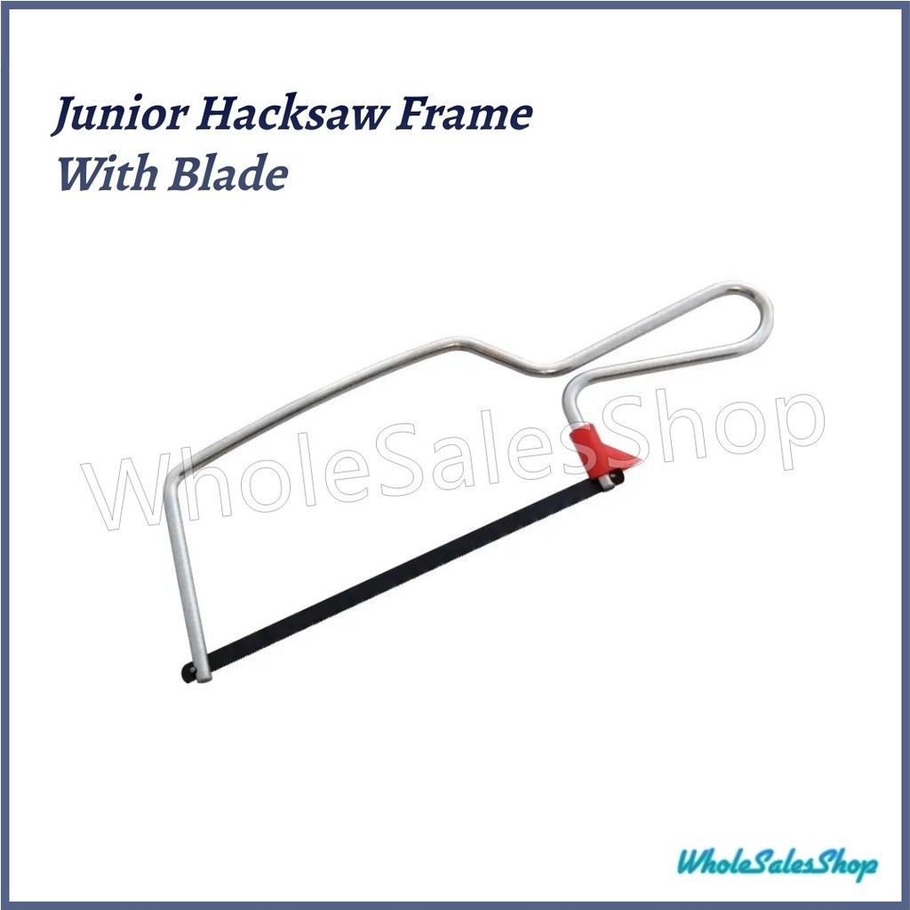 6” Junior Hacksaw Frame With Blade Mini Hacksaw Hand Saw Gergaji Besi ...