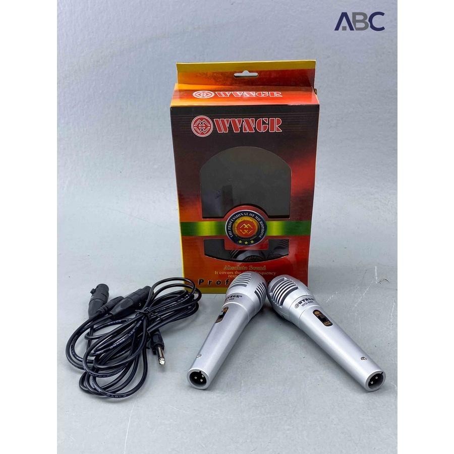 WV&GR Professional Wired Microphone Model : WG-888 Pair ( 2 Mic) | Shopee Malaysia