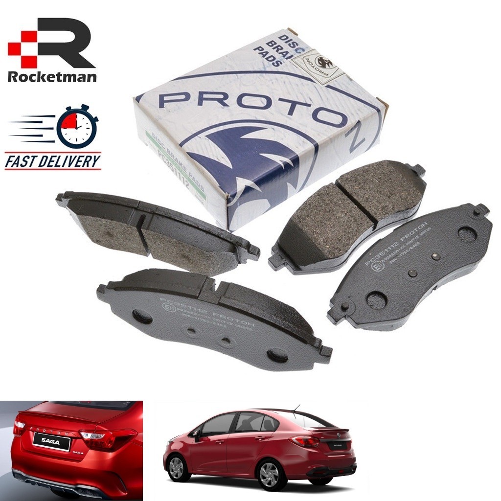 PROTON FRONT BRAKE PADS PROTON SAGA VVT 2019+ IRIZ PERSONA VVT 2016 ...
