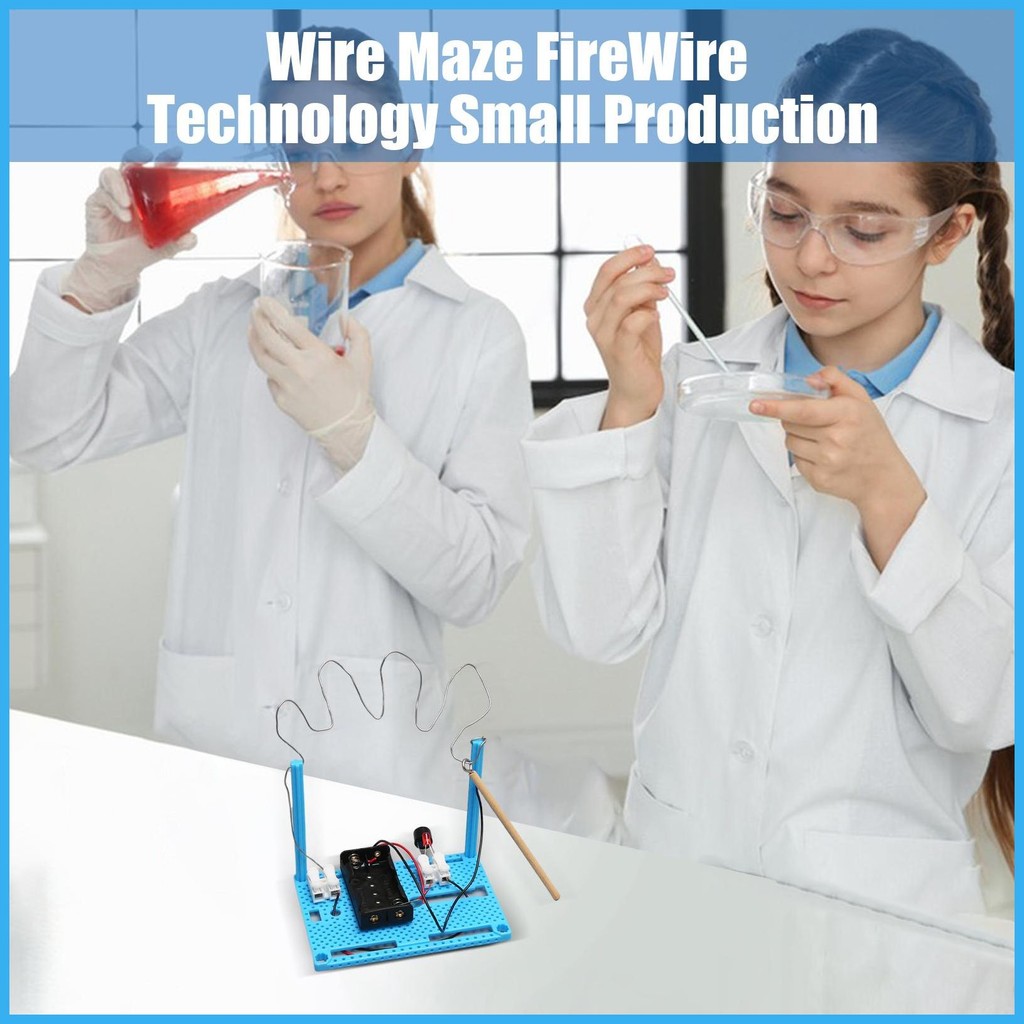 Wire Maze Game Handmade Science Firewire Maze Project Activities ...