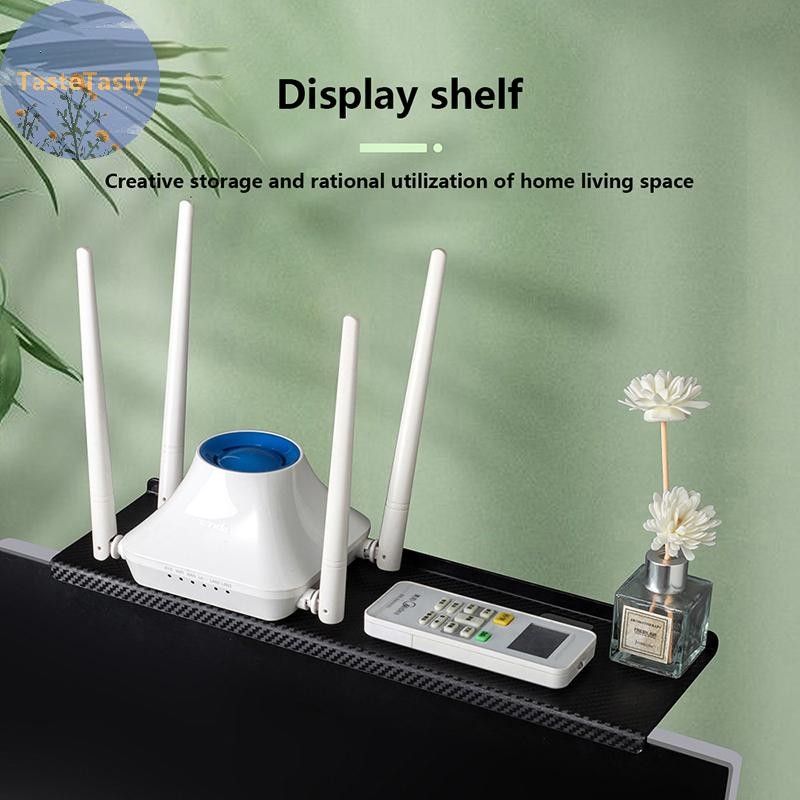 TasteTasty Universal TV Top Shelf Screen Top Storage Rack Monitor ...