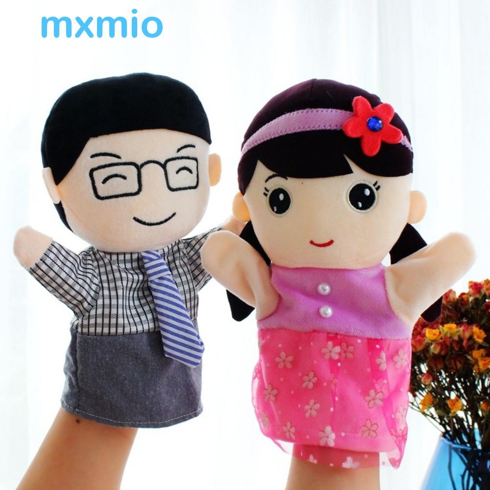 MXMIO Family Finger Puppets Finger Dolls Familys Members Hand Puppet ...