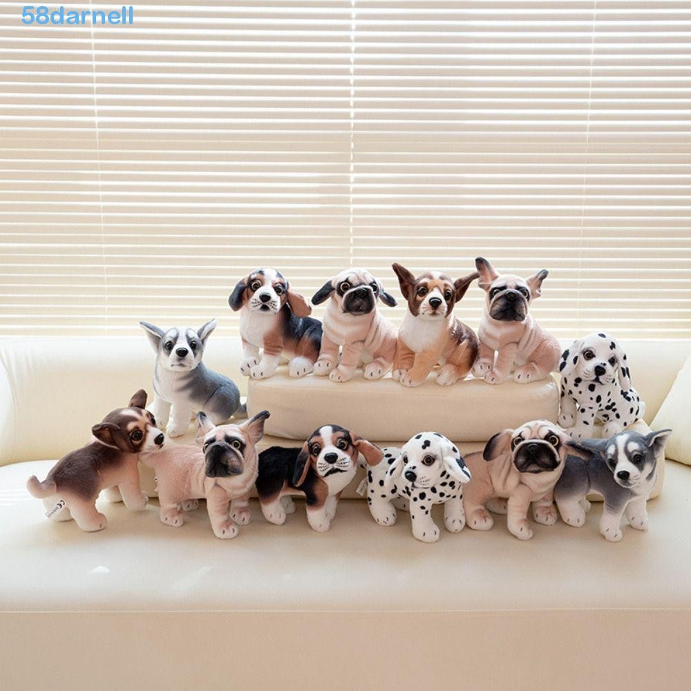 DARNELL Stuffed Dog Dolls, Puppy Husky Stuffed Animal Dog Plush Toys ...