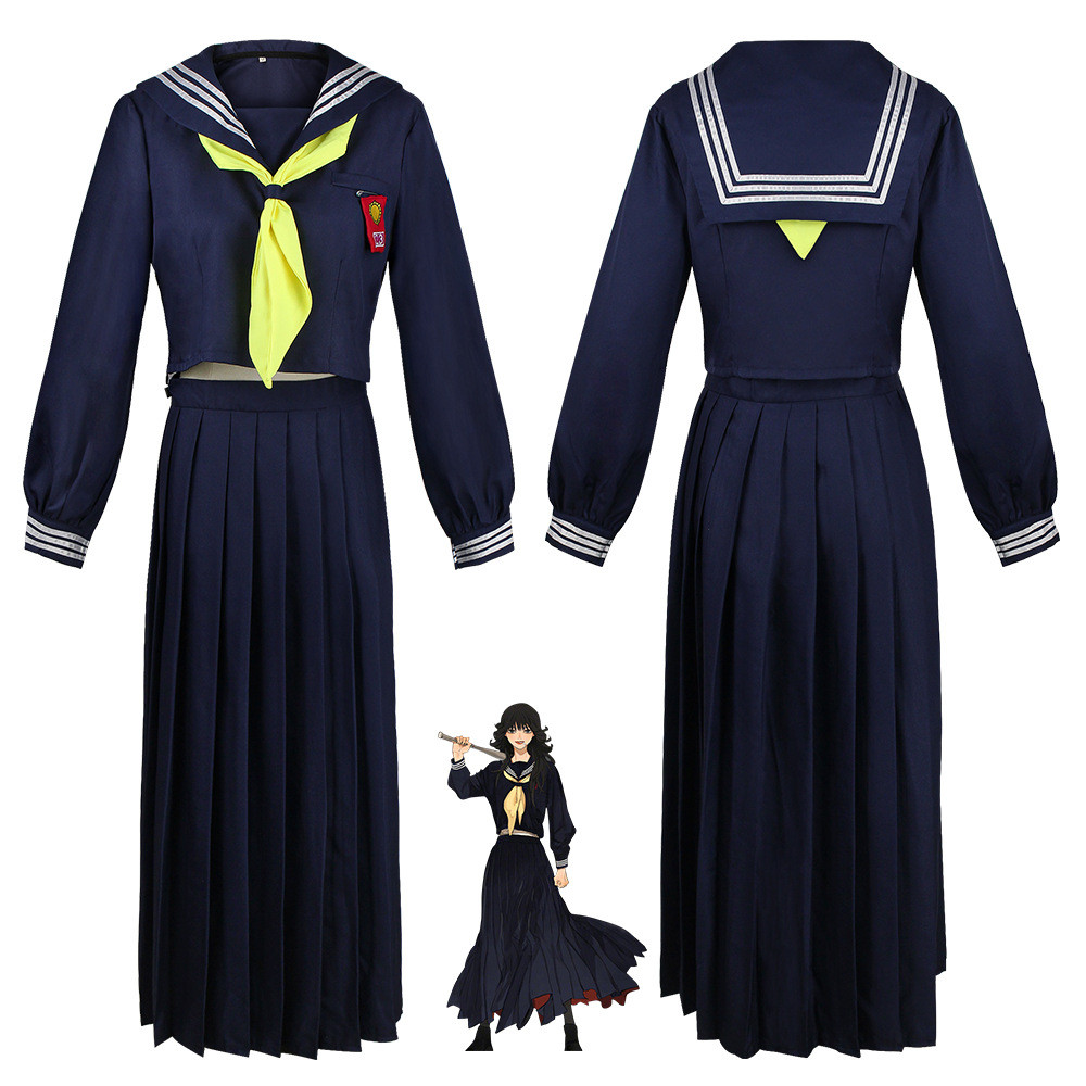 [Ready ] Hayakawa Keiko Full Set JK Uniform I Am Big Brother cosplay Long Skirt Student School ...