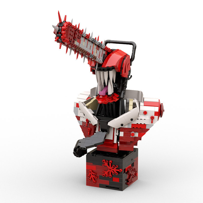 BuildMoc Chainsaw Man Merchandise Bobo Chi Tower Chainsaw Man Electric ...