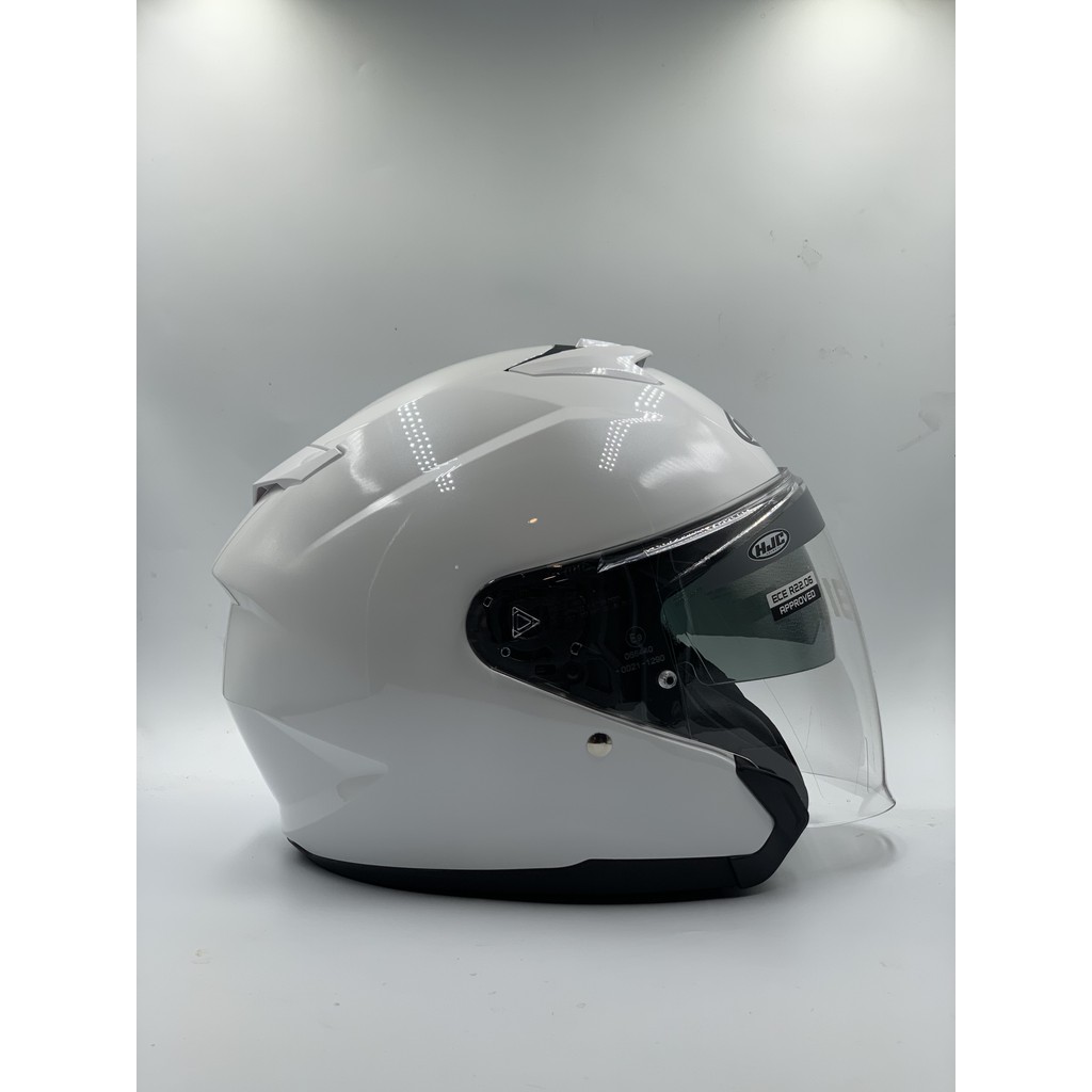 HJC Helmet I31 Pearl White Full Face | Shopee Malaysia