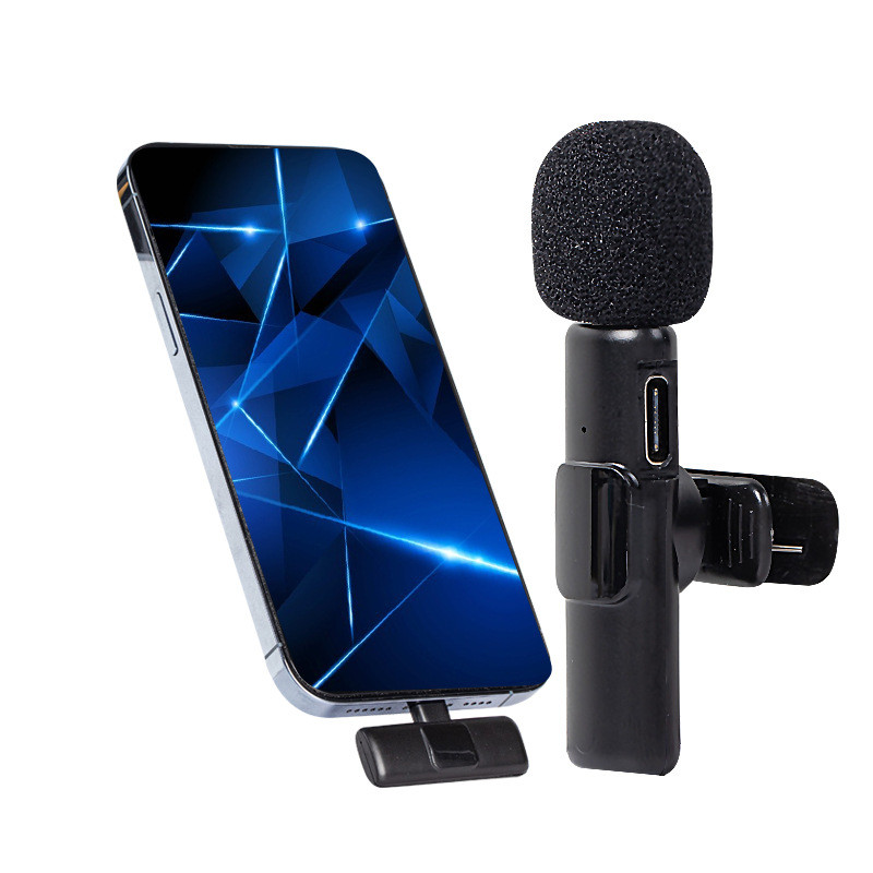 microphone wireless microphone mic amgrass Wireless Lavalier Microphone ...