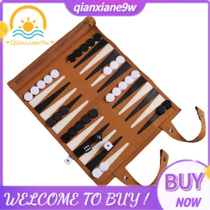 Backgammon Board Game Portable Backgammon Sets for Adults Travel Games ...