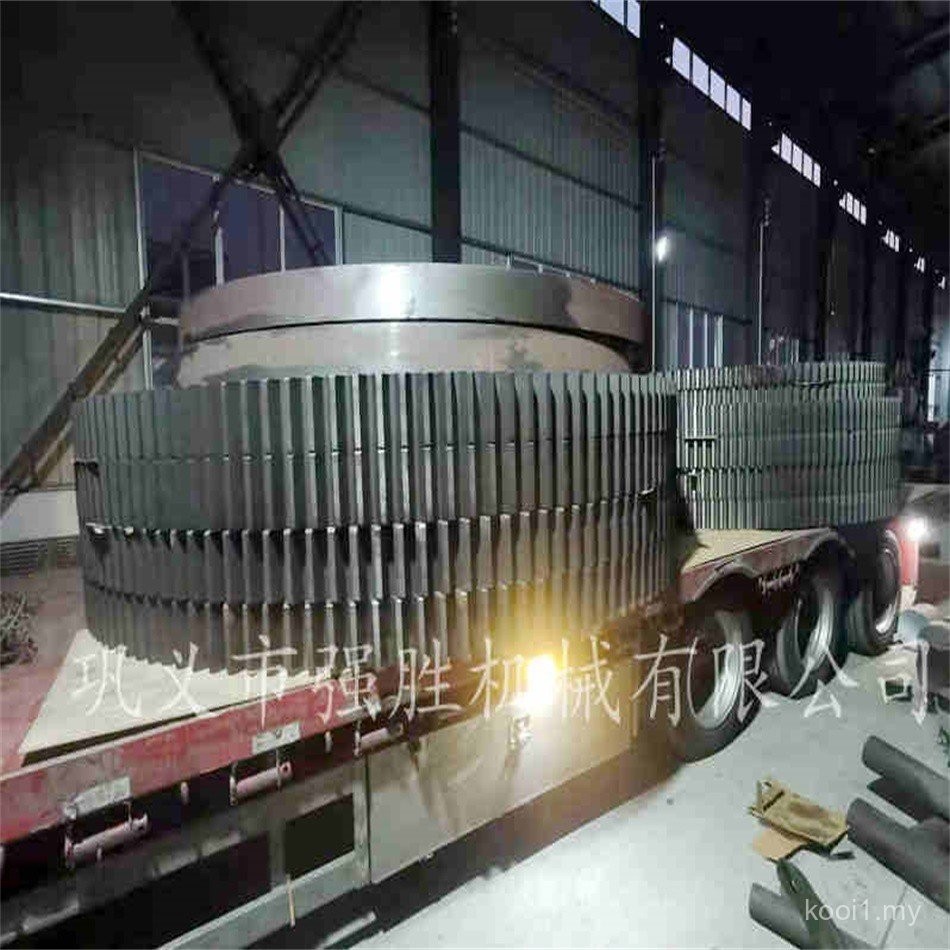 Roll Tooth Processing Dryer Large Gear Dryer Wheel with Support Wheel ...