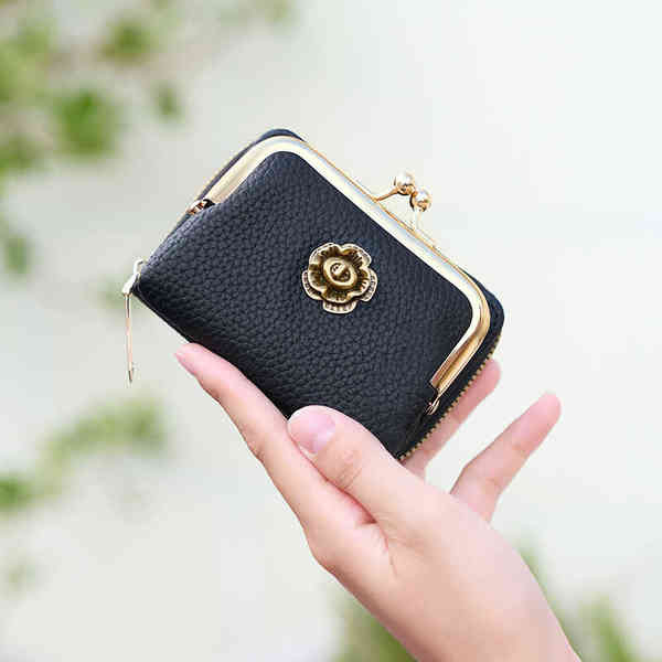 2024 beg kad kecil fesyen baru, dompet duit syiling wanita, beg klip ...