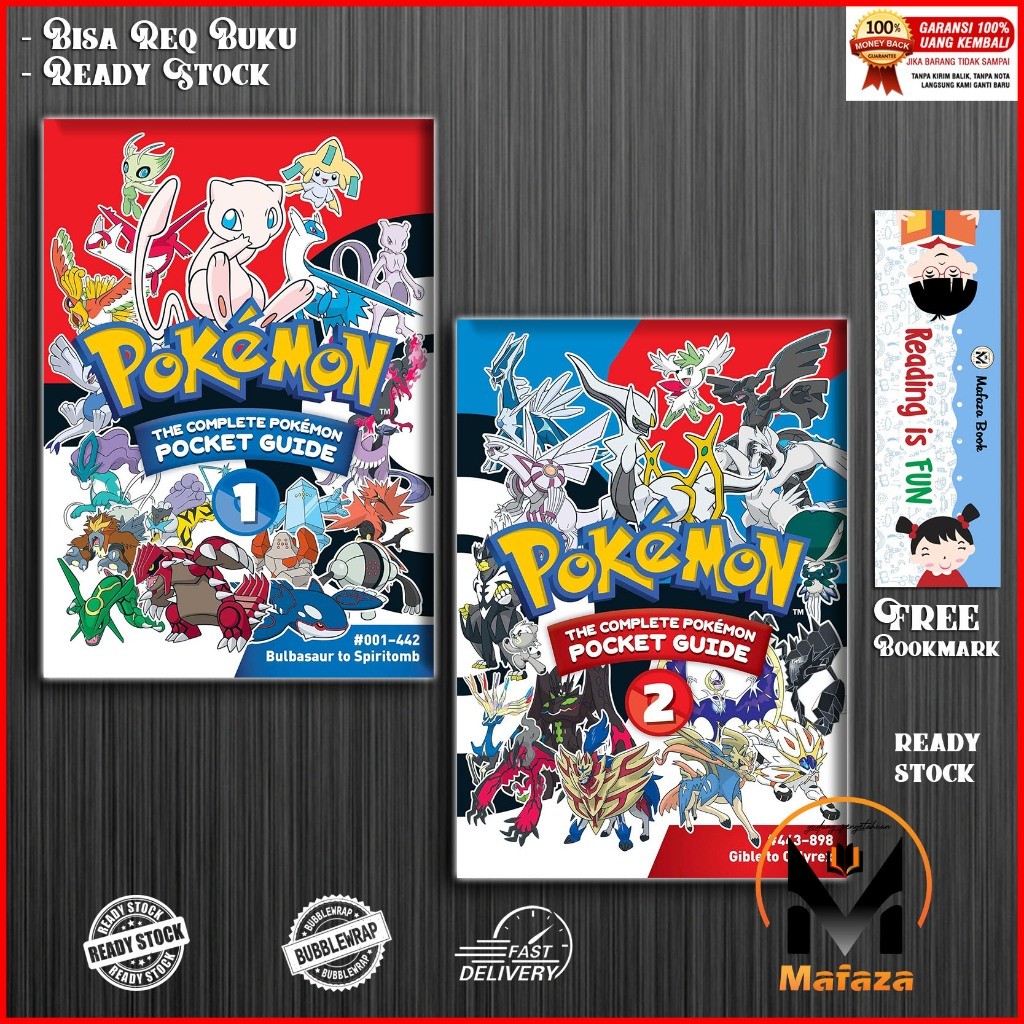 Pokémon - The Complete Pokémon Pocket Guide v02 by Shogakukan | Shopee ...